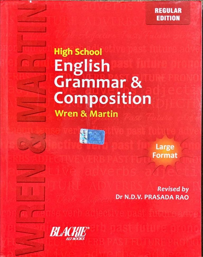 English Grammar & Composition (Wren & Martin) Key Book – NestamBuy
