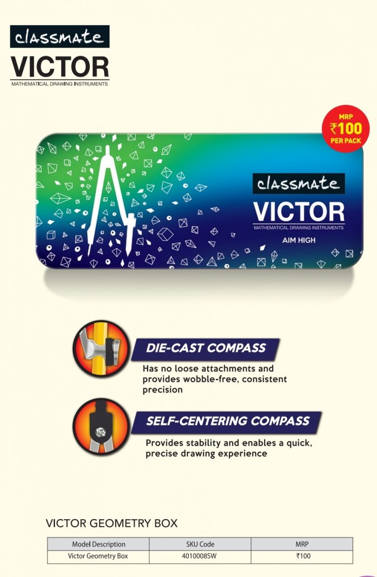 Classmate Geometry Box – Disney Invento – NestamBuy